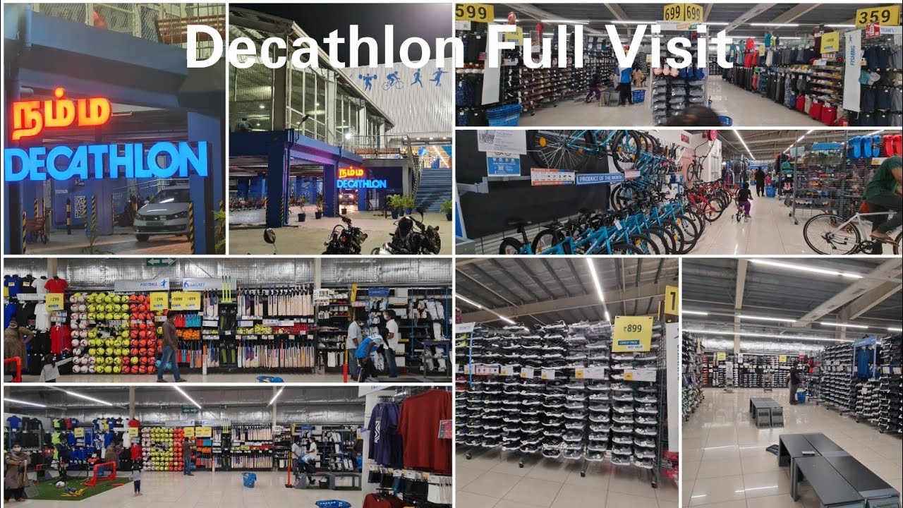 Decathlon | Tamilnadu biggest branch | full visit #Decathlon #Sports # ...