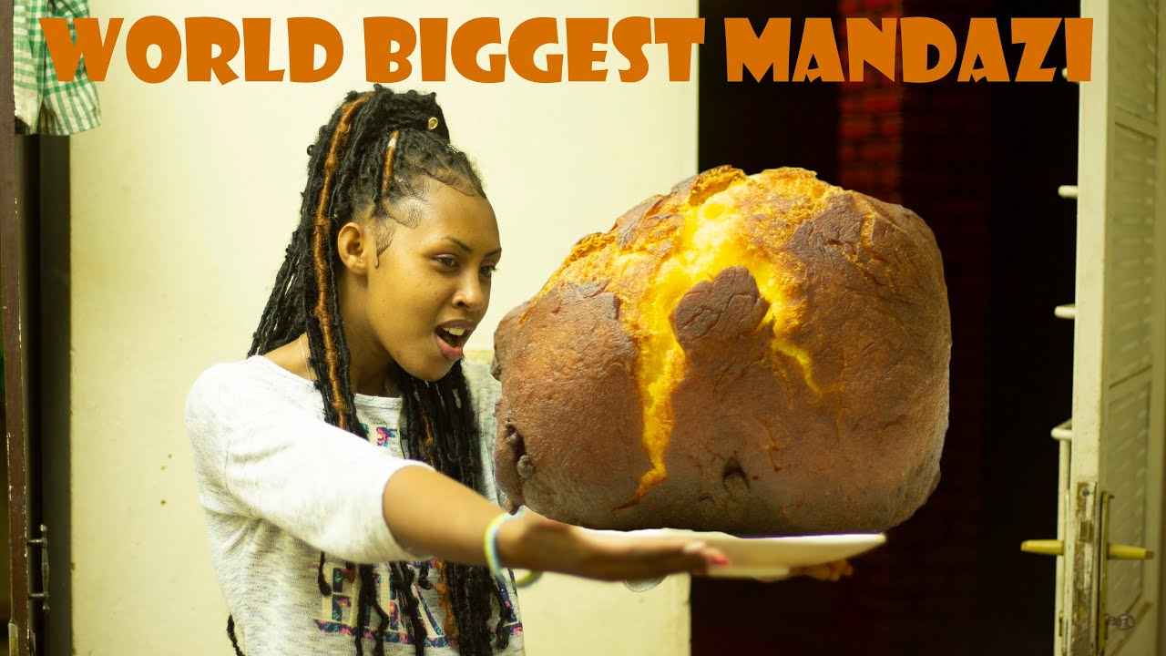 THE BIGGEST MANDAZI IN THE WORLD/ Nigute bateka Amandazi murugo - YouTube