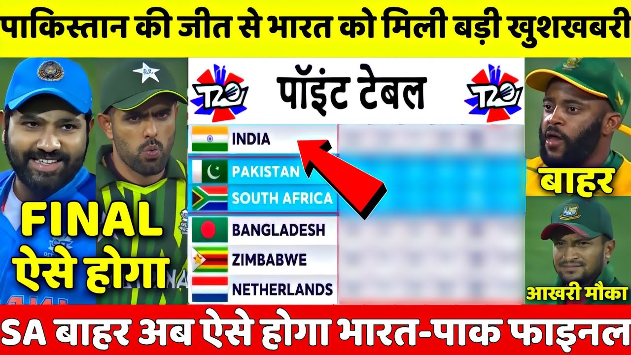 World CUP 2022 Points Table | PAK की जीत के बाद Points Table मे हुए ...