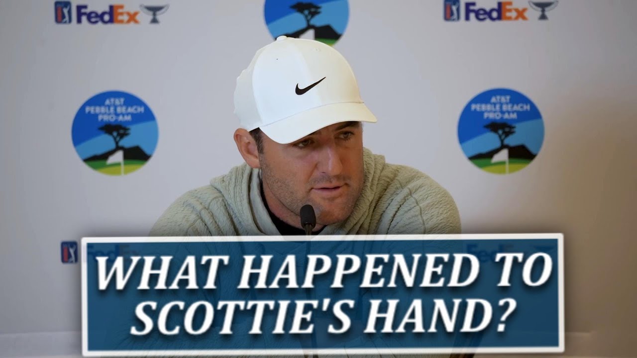 Scottie Scheffler Explains Freak Hand Injury/Surgery As He Returns To ...