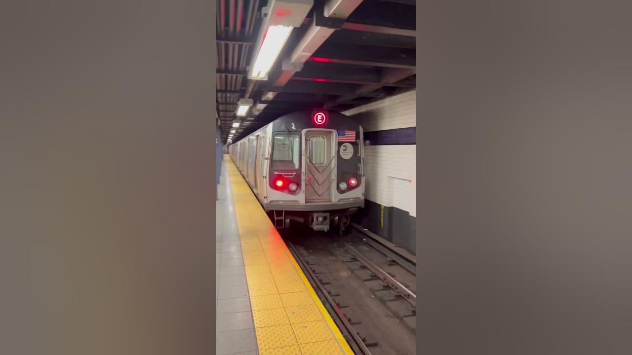 MTA NYC Subway: Jamaica-179th St Bound R160 E Train Departs World Trade Center #nycsubway # ...