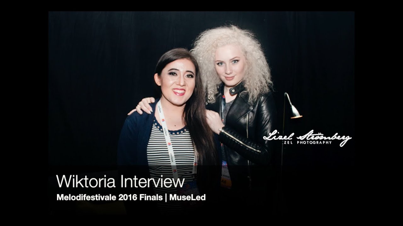 Wiktoria Interview (Melodifestivalen 2016 Finals) - YouTube