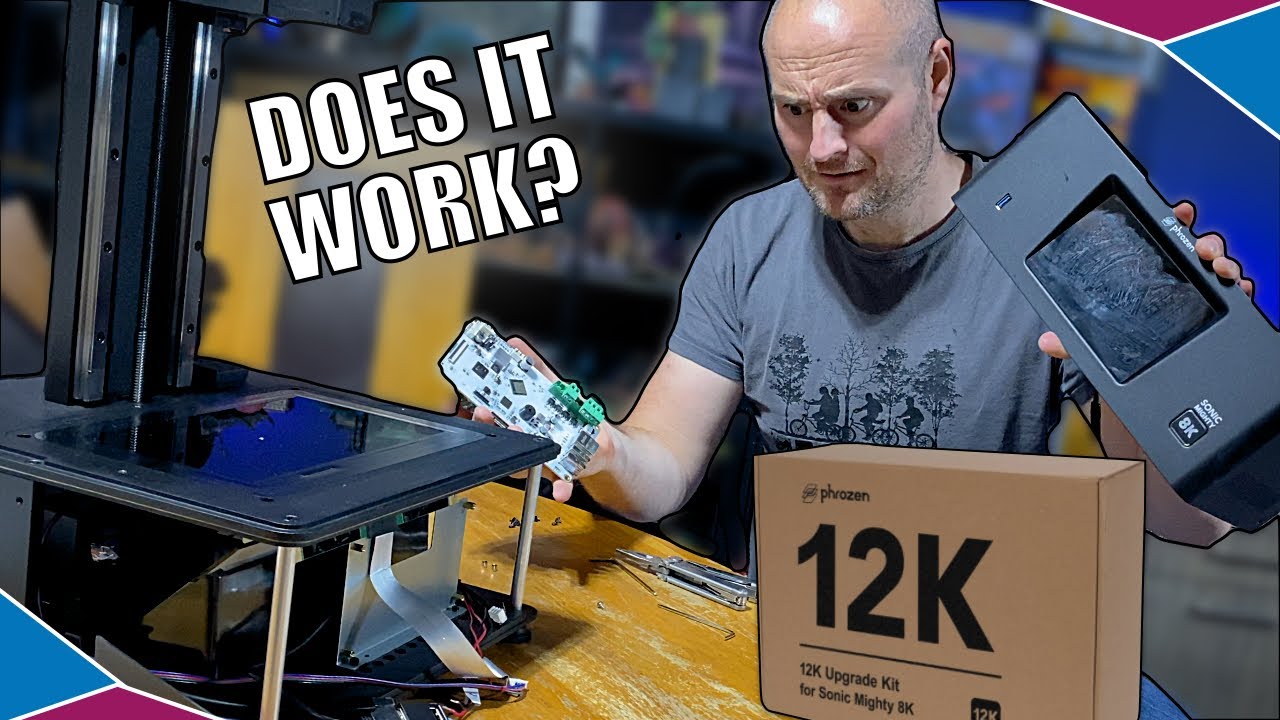 Phrozen Mighty 12k Screen Upgrade Kit: Does it actually work? - YouTube