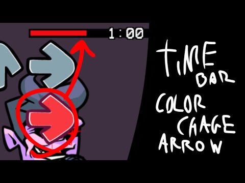 Timebar colors changes FNF PSYCH ENGINE SCRIPT - YouTube