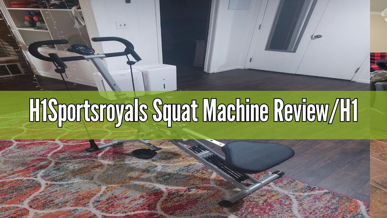 Sportsroyals Squat Machine for Home, Rodeo Core Exercise Machine - YouTube