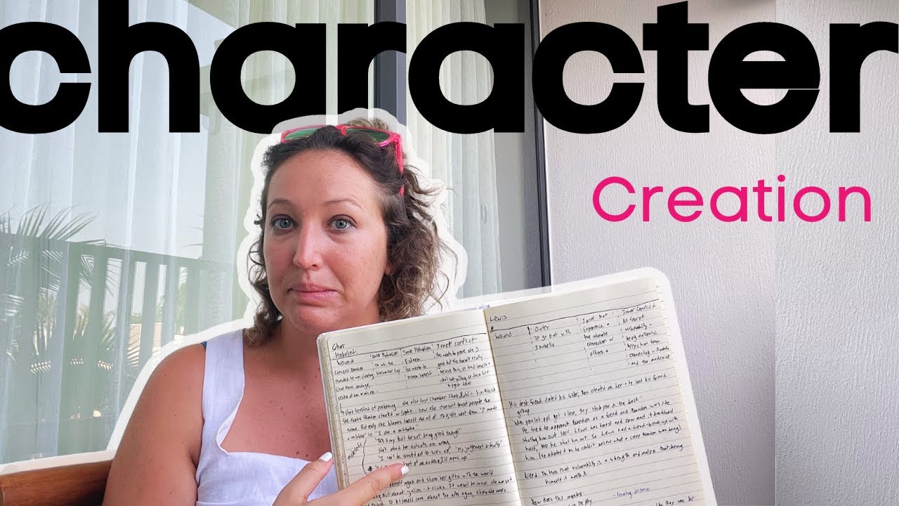 Create characters with me 👩‍🦱 Worksheets, research & craft books - YouTube