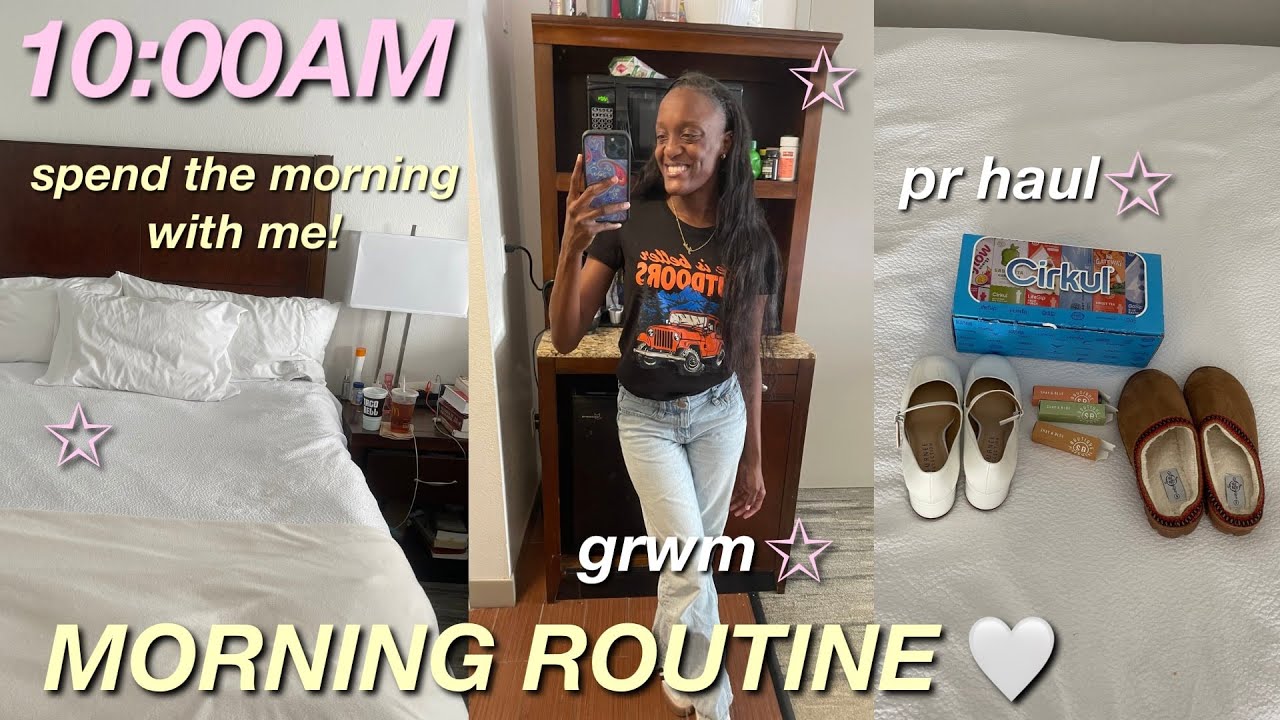 8AM MORNING ROUTINE: LIVING IN A HOTEL 🌟 - YouTube