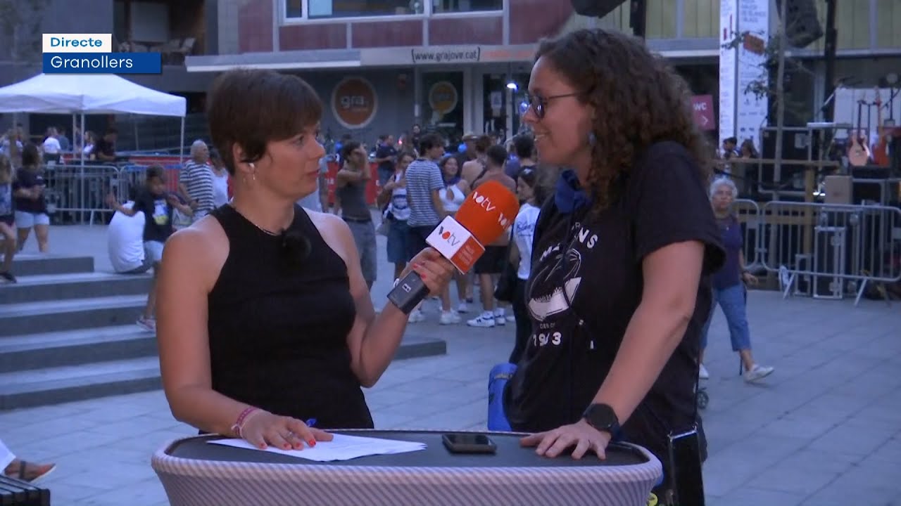 VOTV - Entrevista a Irene Galán, cap de Colla dels Blaus - YouTube