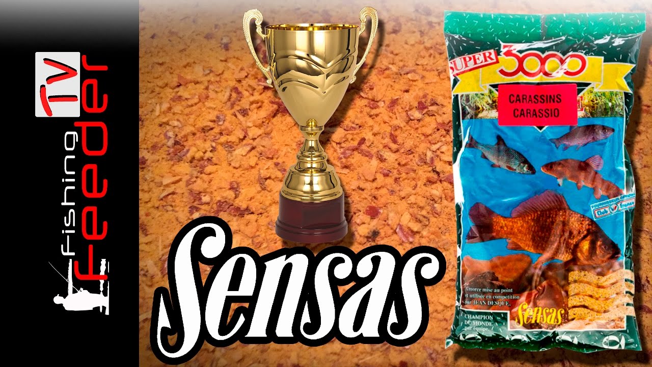 Sensas Carassins Carassio -работа прикормки в кормушке (Feederfishing ...