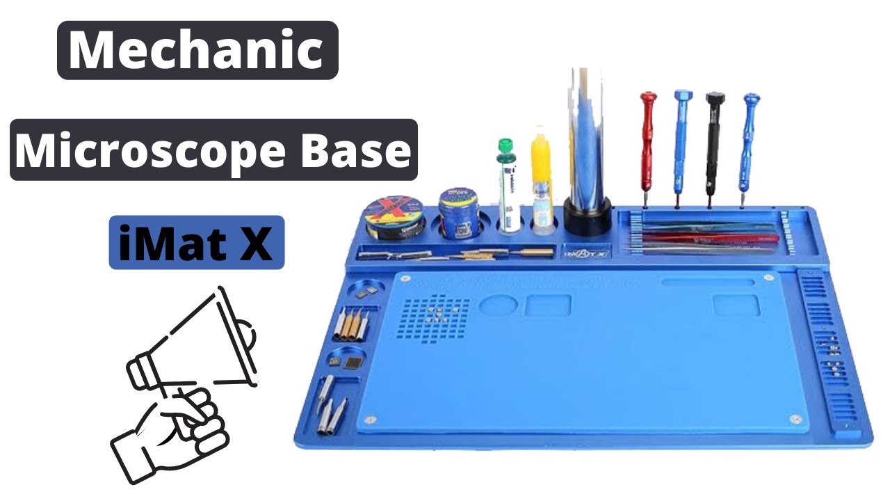 Microscope Base Mat | Mechanic iMat X - YouTube