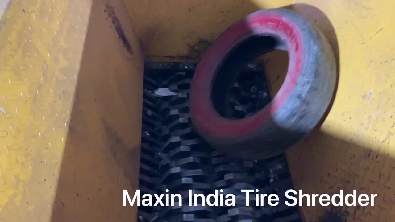 Truck Tire Shredder, Car Tire Shredder, Tyre Shredder, Nylon Tire ...