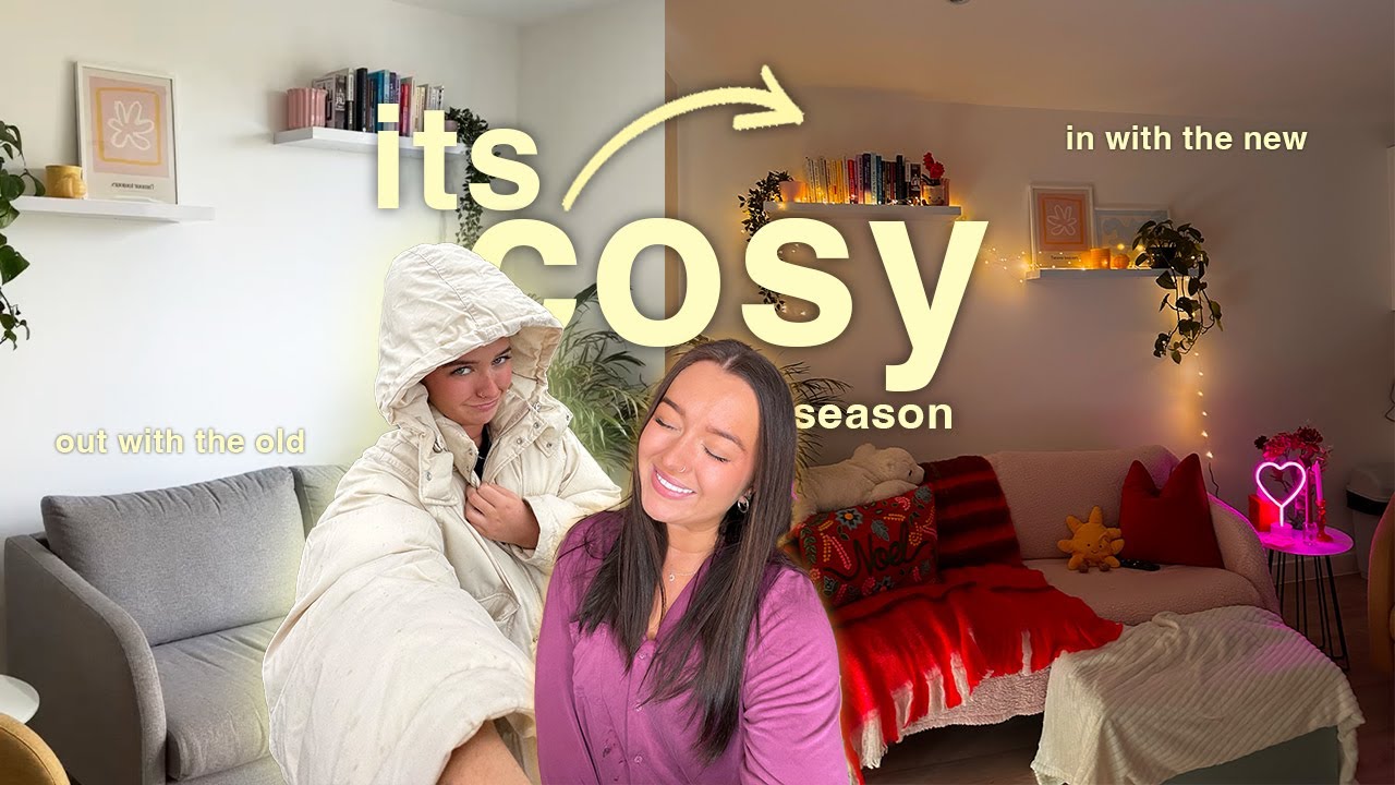 decorating my flat for autumn !!! ultimate cosy vibes - YouTube