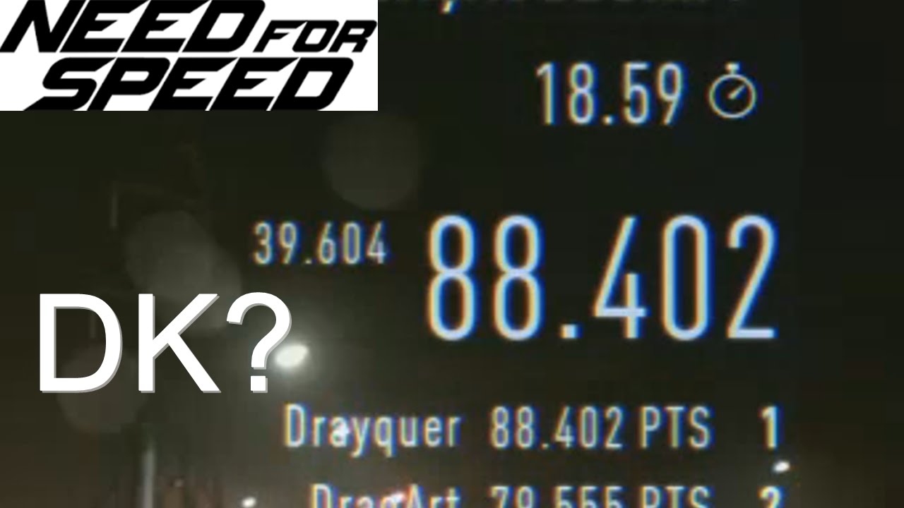 DK? ( NEED FOR SPEED 2015 ) - YouTube