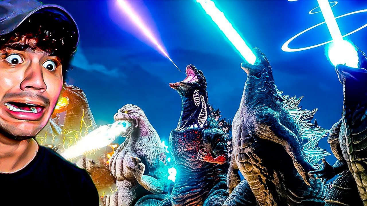 EVOLUÇÃO do GODZILLA SOPRO ATÔMICO! (2025) - YouTube