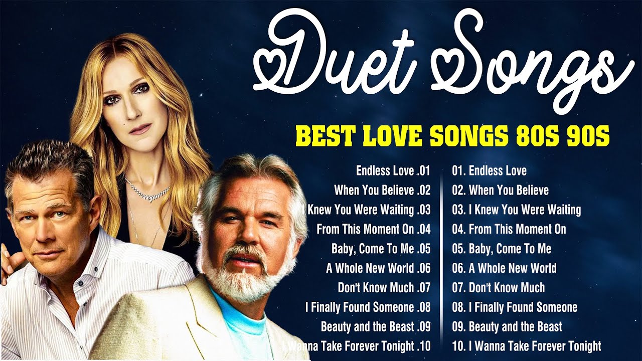 The Best Old Duet Love Songs Playlist 💖 Classic Duet Songs Male and ...