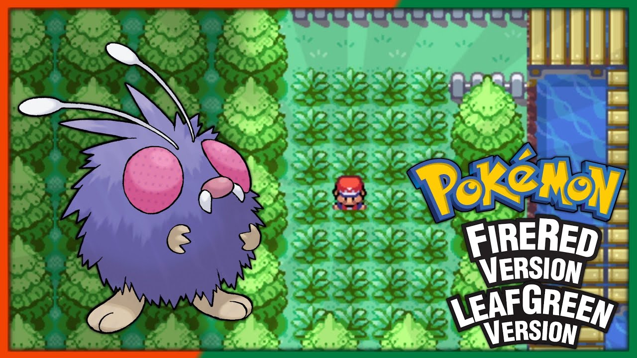 How to find Venonat in Pokemon Fire Red & Leaf Green - YouTube