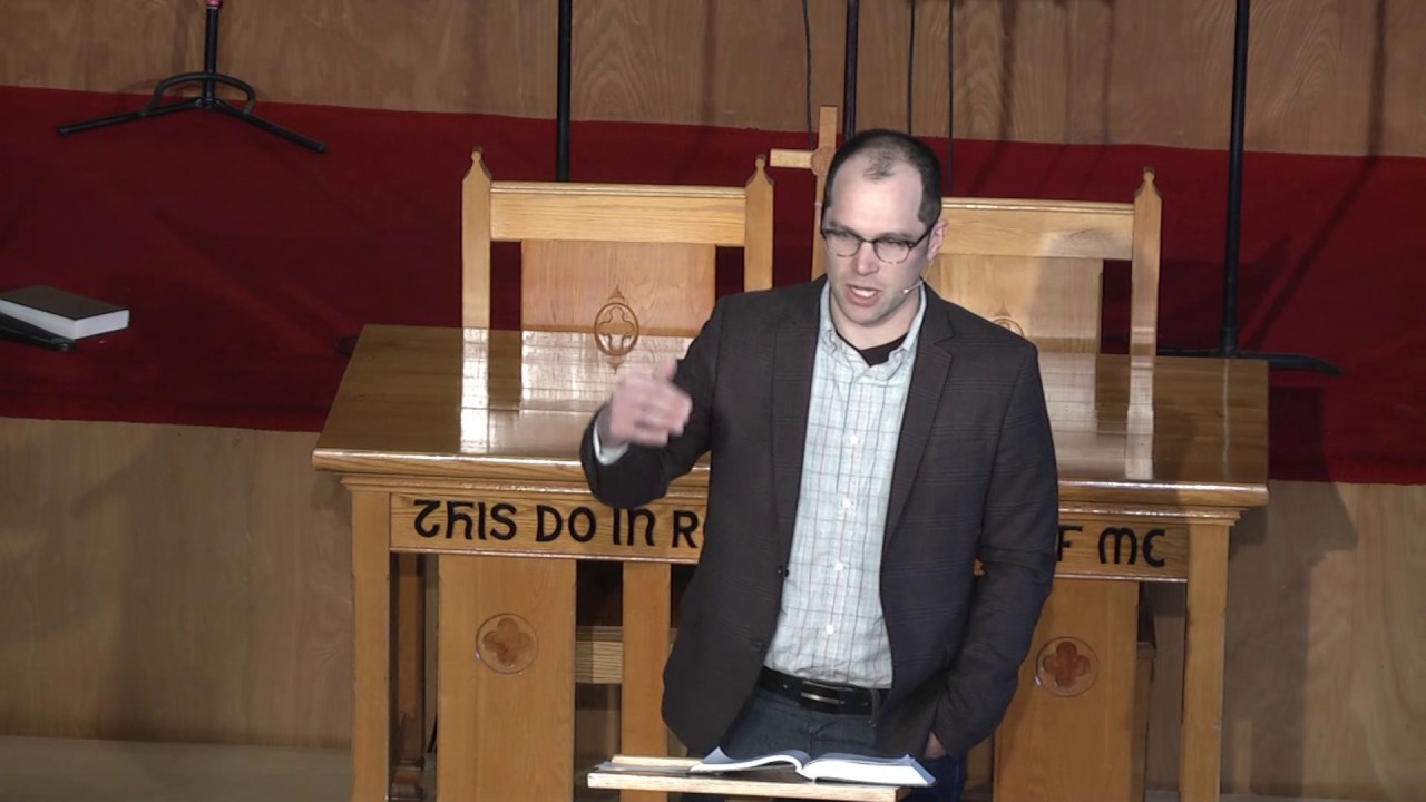 12 March 2017 - Pastor Jason Rempel – 'The Journey to Easter: Authority ...