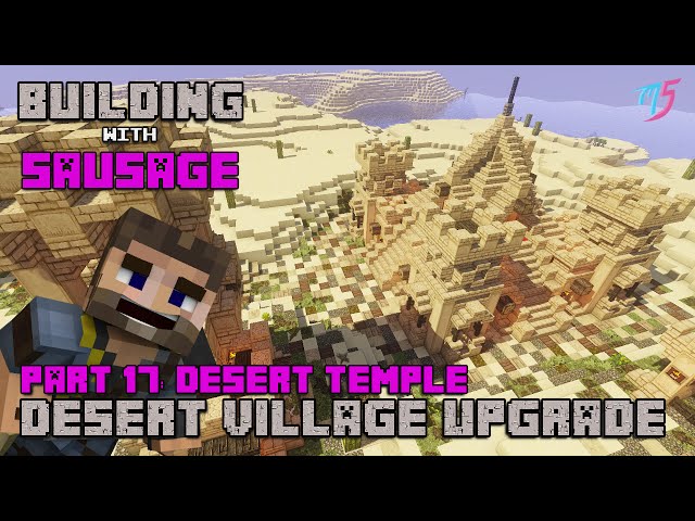 Minecraft Building With Sausage Desert Village Upgrade