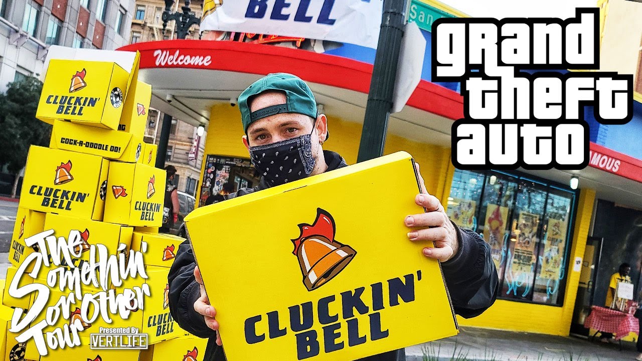 Real Life CLUCKIN' BELL from GRAND THEFT AUTO in OAKLAND - YouTube