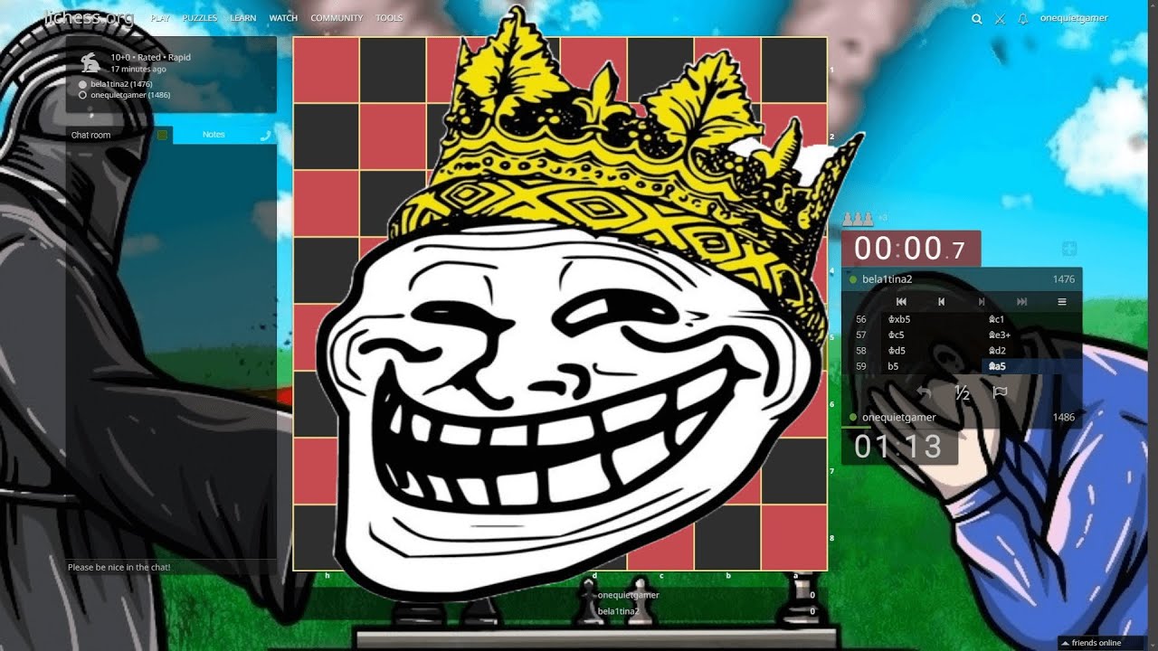 The Biggest TROLL Victory In Chess History?! - YouTube