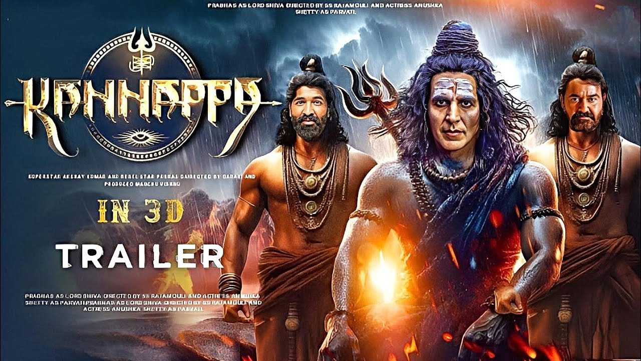 Kannappa Movie Prabhash Leaked Scene | Kannappa Movie Official Trailer | Akshay Kumar | Prabhash ...