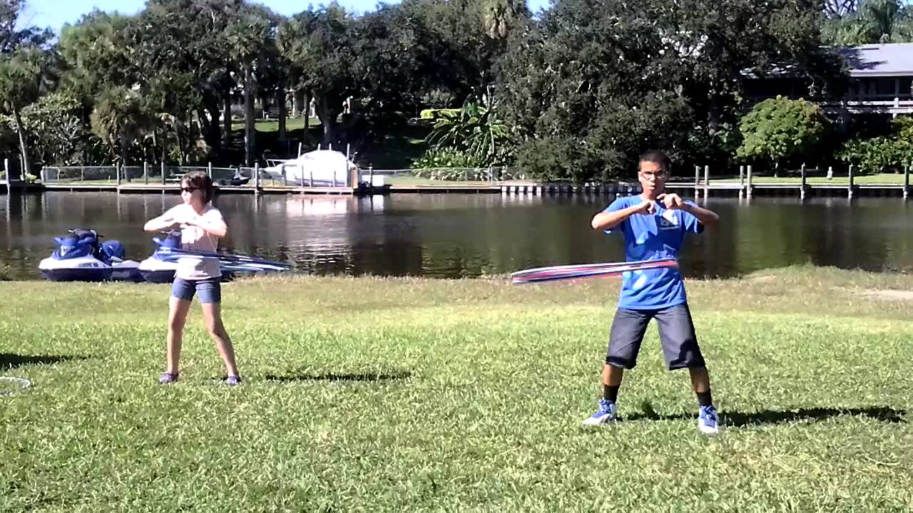 Noah won hula hoop contest - YouTube