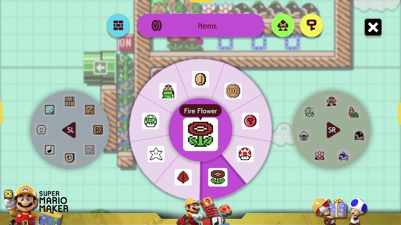 Super Mario Makers 2 - Plants Vs Zombies Level - Creative levels - YouTube
