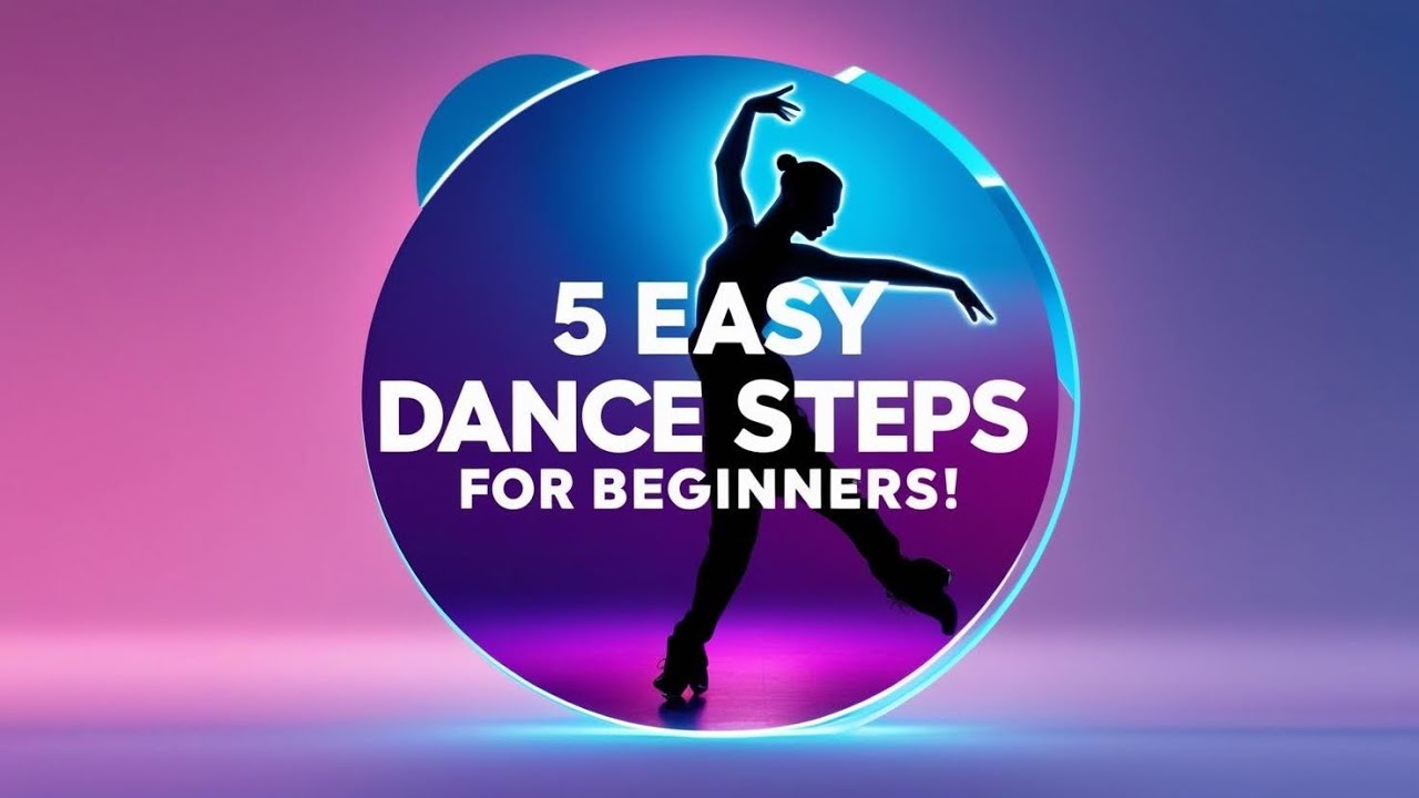 5 Easy Dance Steps for Beginners | Step-by-Step Tutorial (Anyone Can Do ...