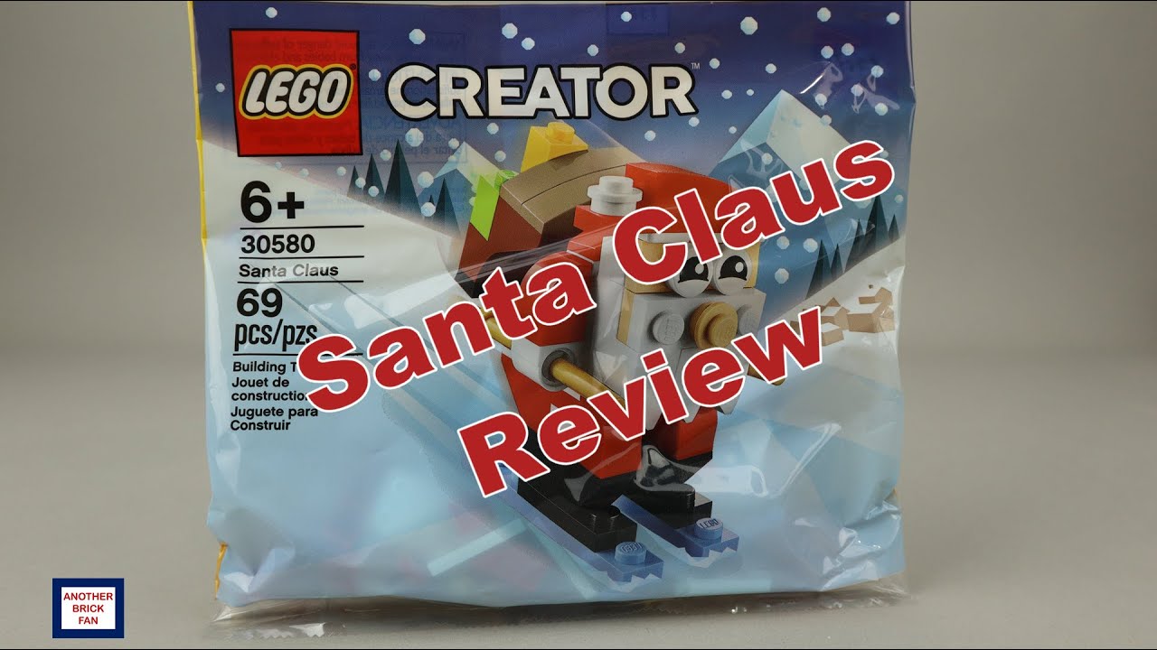 LEGO Santa Claus review set 30580 - YouTube