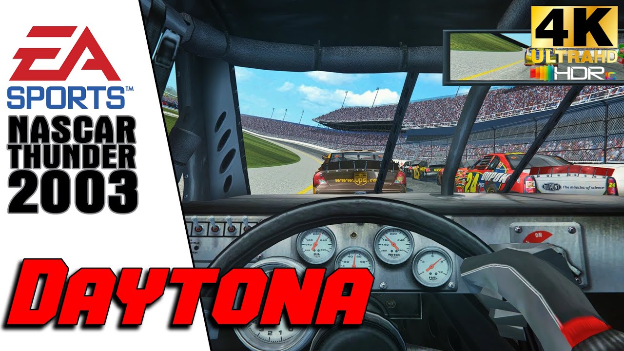 Playing EA NASCAR Thunder 2003 PC in 2023 with Reshade - YouTube