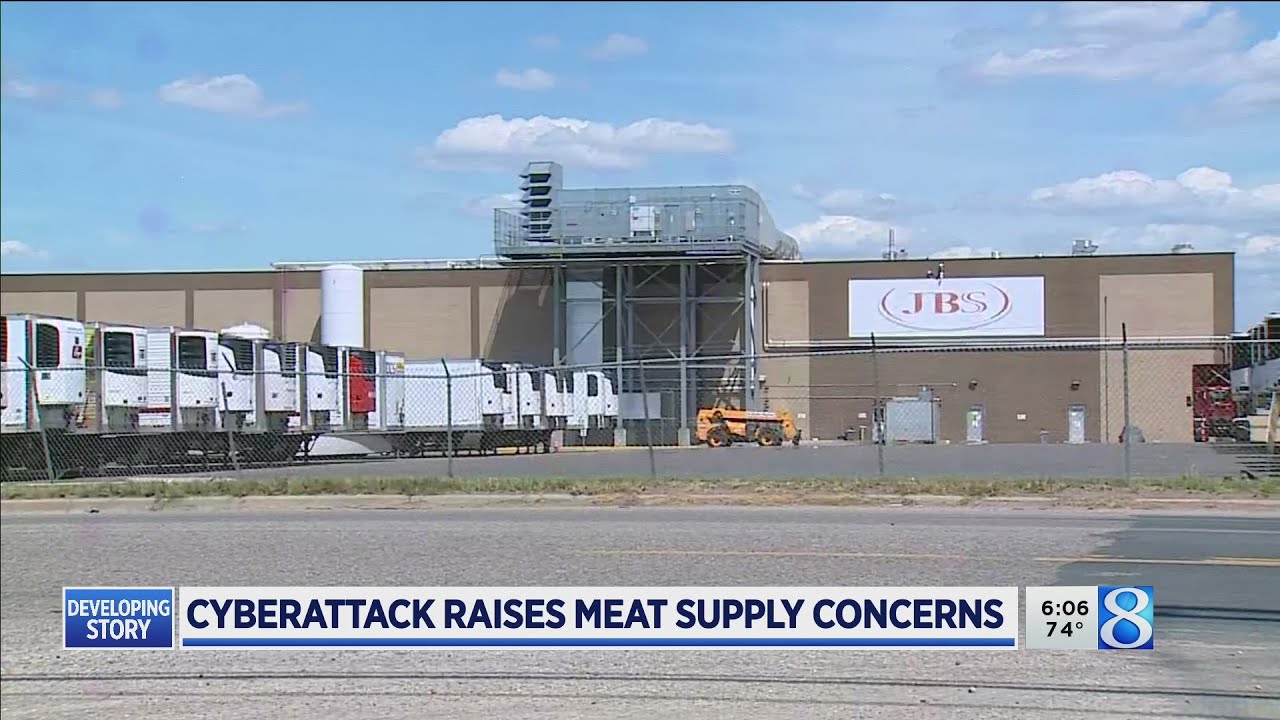 Cyberattack affects JBS meat processing in US, Australia - YouTube