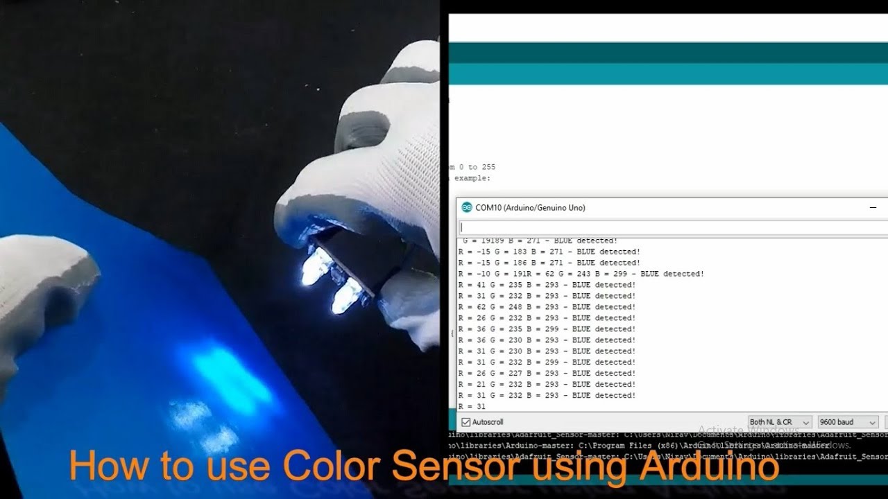 How To Use A Color Sensor Using Arduino Youtube 1470