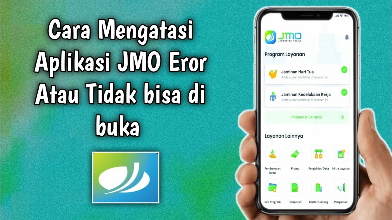 Cara Mengatasi Aplikasi JMO Eror Tidak Bisa di Buka - YouTube
