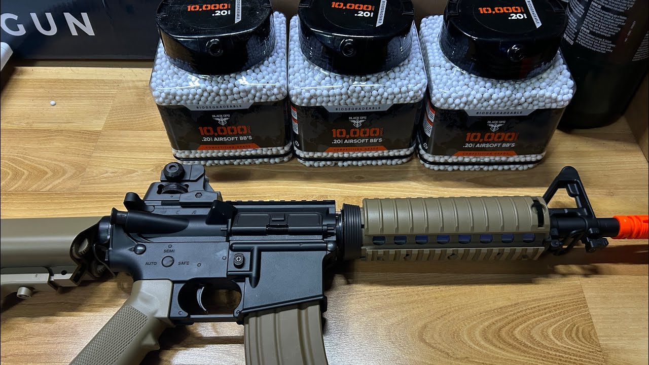 Bass pro Shop/ Cabela's $200 Airsoft Haul Unboxing (Colt CQBR M4A1 Part ...