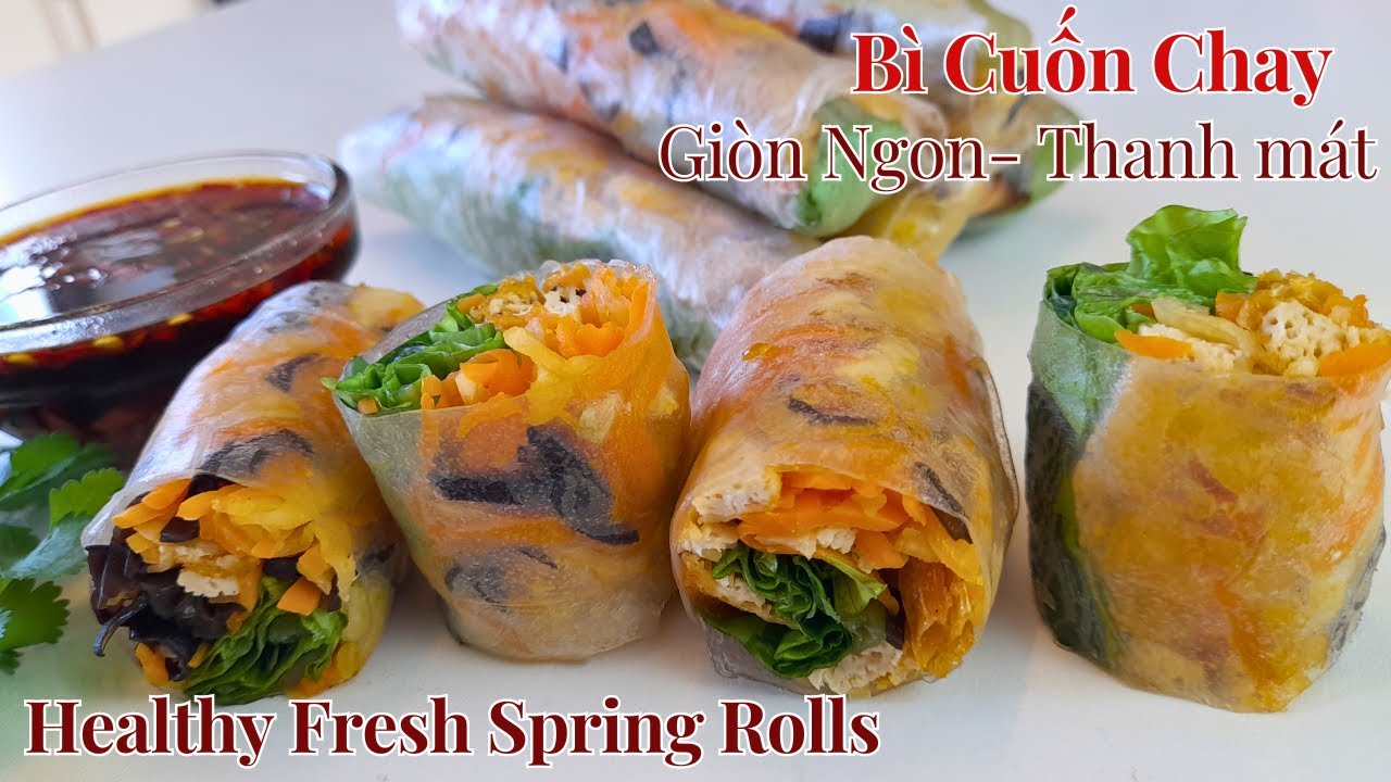 Easy Healthy Meal You Can Eat Every Week | Fresh spring rolls recipe ...
