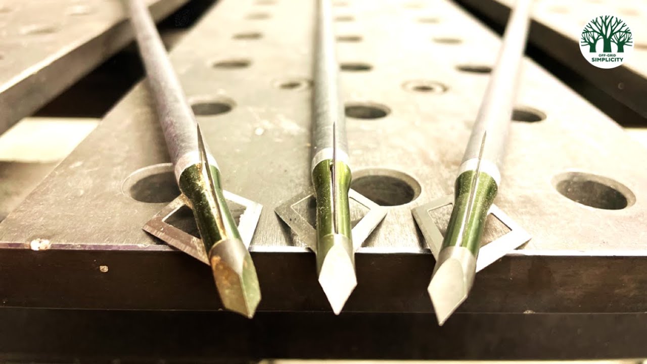 Crossbow Bolt Setup - YouTube