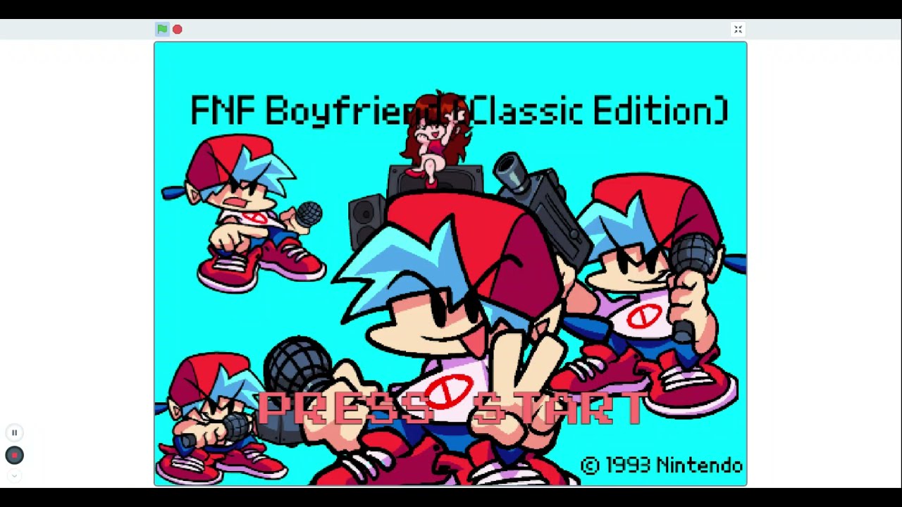 FNF Boyfriend: Classic Edition (USA) (SNES Bootleg) Game Over - YouTube