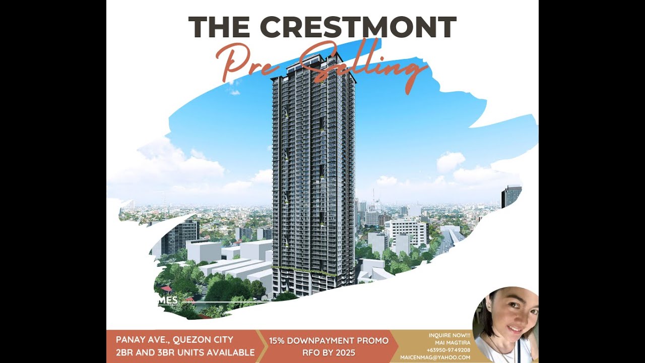 DMCI Pre-Selling Condo // The Crestmont // Quezon City - YouTube