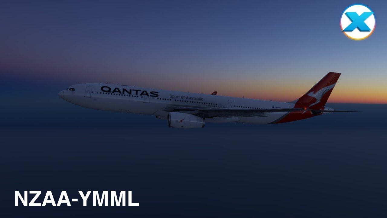 NZAA-YMML | VATSIM | XPLANE12 | - YouTube
