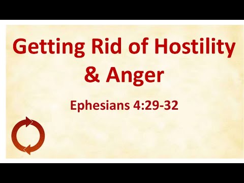 Getting Rid of Hostility and Anger (January 7, 2024) - YouTube