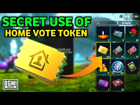 How To Use Home Vote Token in BGMI | Home Vote Token Ka Use Kaise Kare BGMI