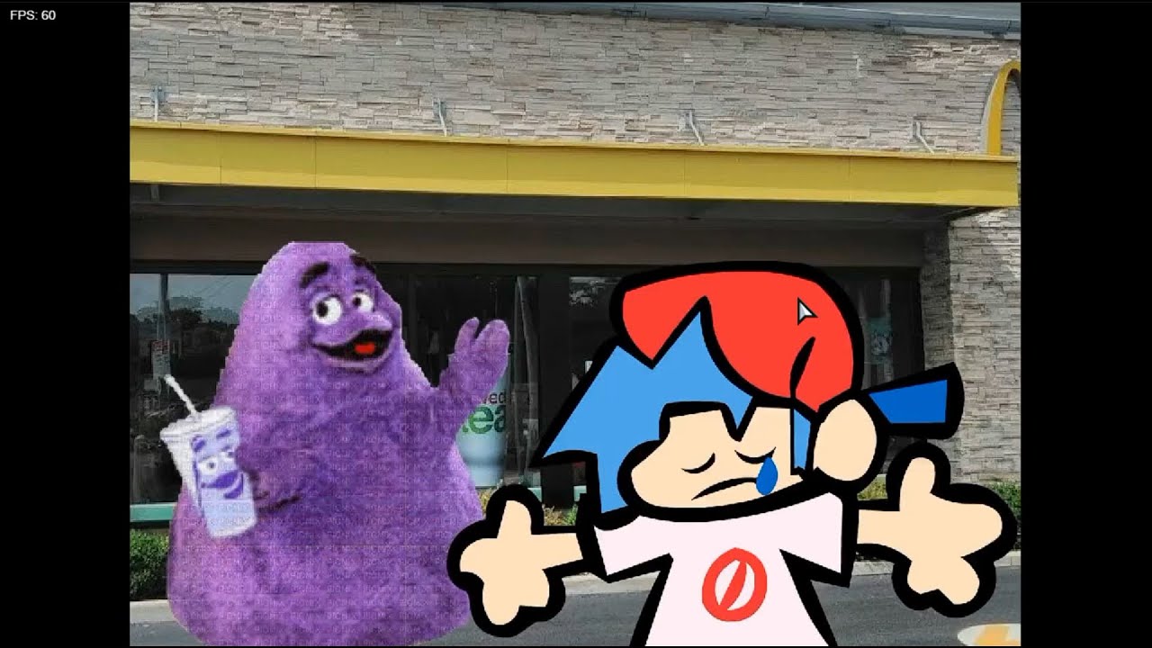 GRIMACE SHAKE VS FNF BATALLA EN MACDONALS | FRIDAY NIGHT FUNKIN | YIYO ...