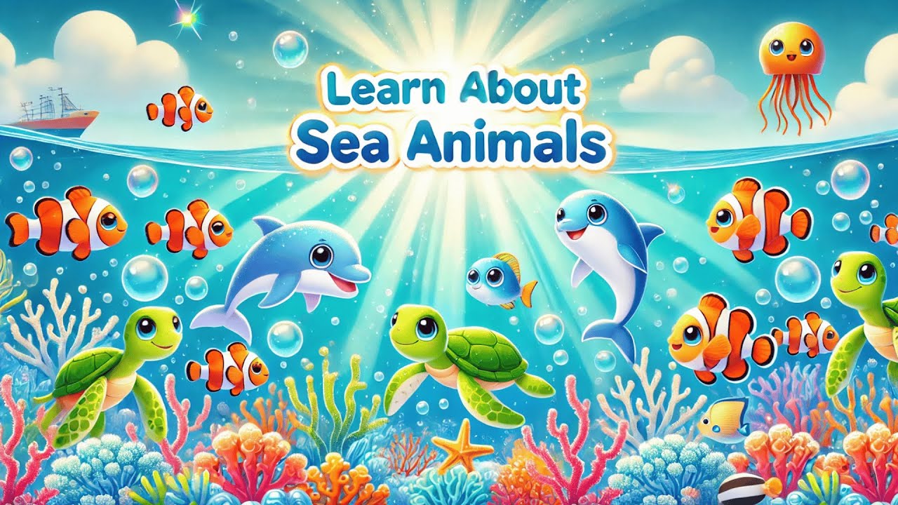 Dive Into the Deep: Fun Ways to Learn About Sea Animals for Kids! - YouTube