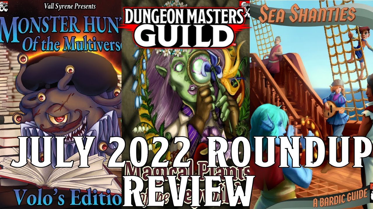 DM's Guild Roundup Review July 2022 | Nerd Immersion - YouTube