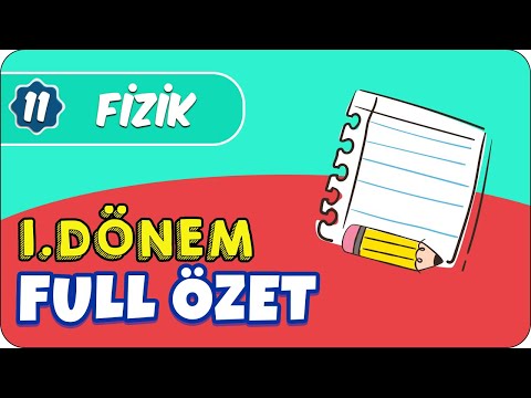 11. Sınıf Fizik 1.Dönem Full Tekrar 📝
