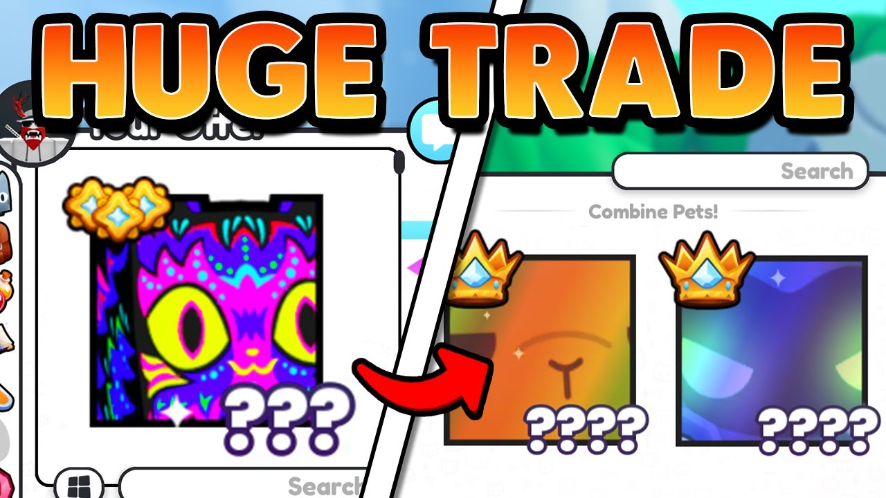 I TRADED HUGE UV CAT But I HAVE To ACCEPT The TRADE In PET SIMULATOR 99 ...