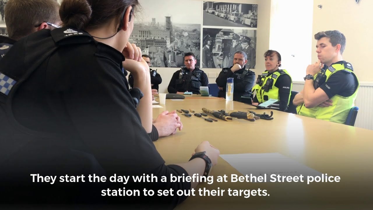 Operation Sceptre: Knife Sweep in Norwich - YouTube