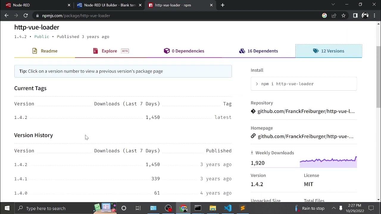 Node-RED UIBuilder - Part 1 - Installing necessary components - YouTube