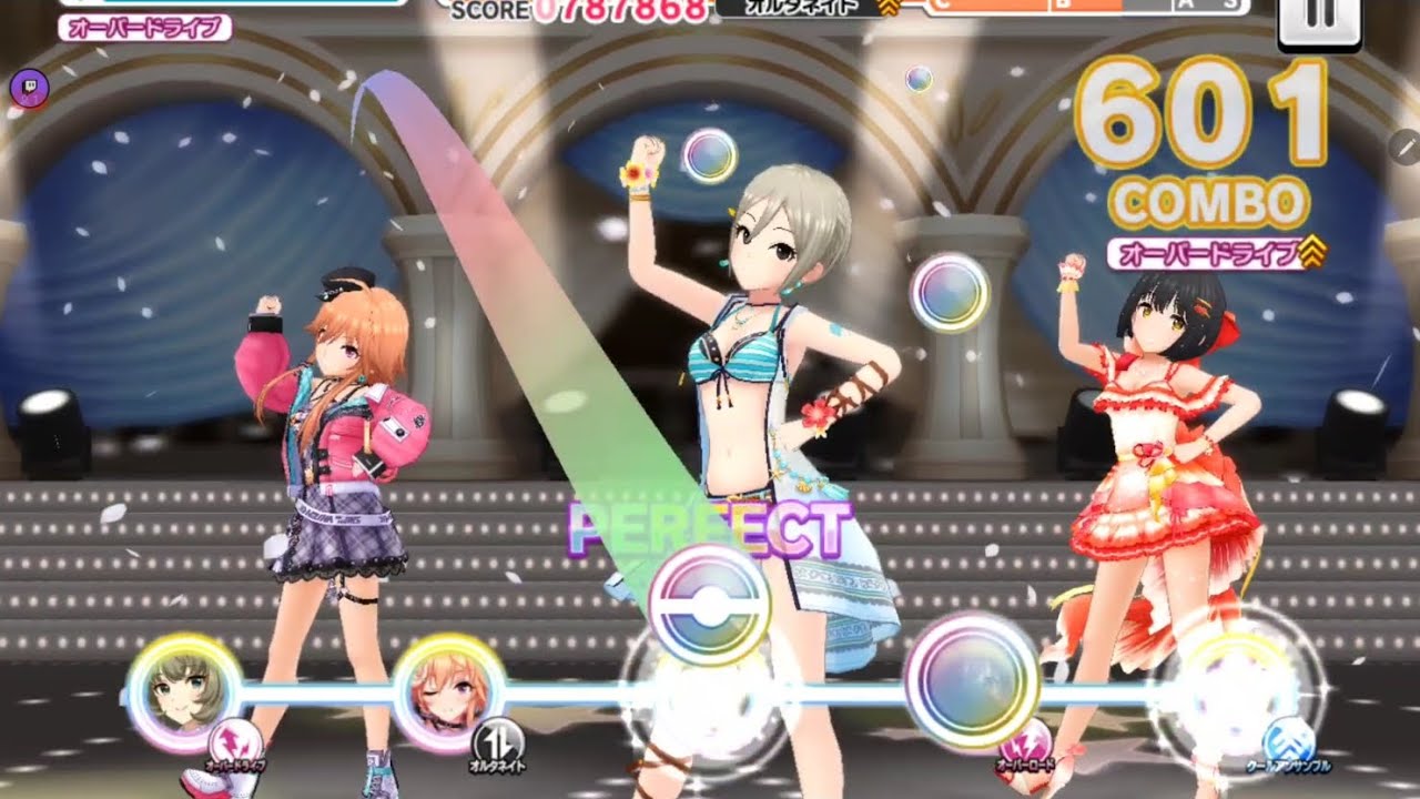 Deresute Carnival July End of Event grind - YouTube