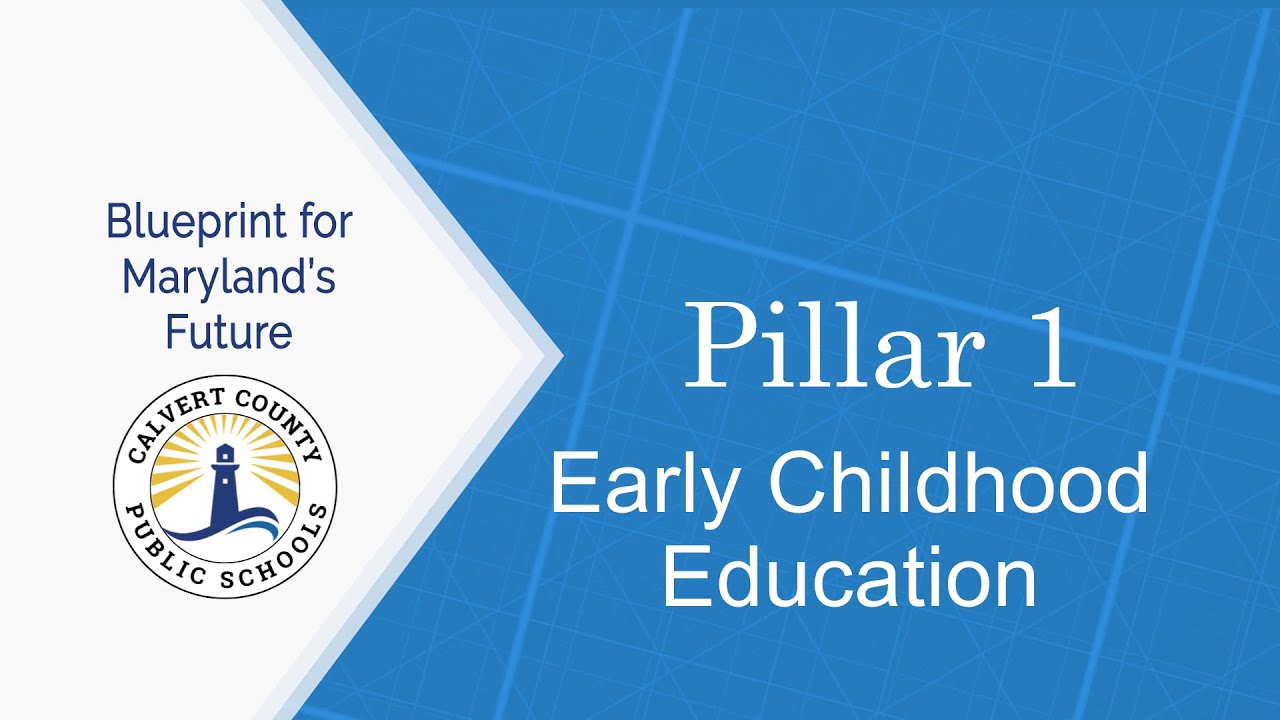 Blueprint for Maryland - Pillar 1 - Early Childhood Education - YouTube